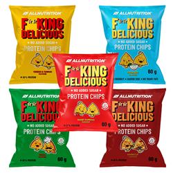 Fitking Delicious Protein Chips 60g - ALLNUTRITION • 6 zł • Zdrowa ...
